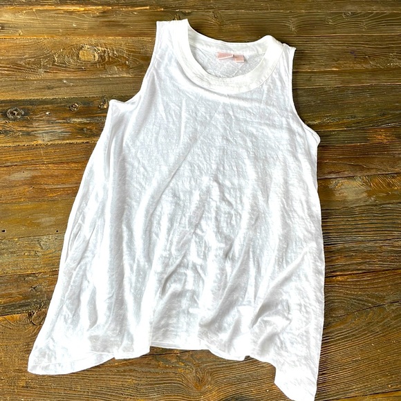 St. Tropez | Tops | St Tropez Linen Knit Trapeze Tank Nwot Size S ...